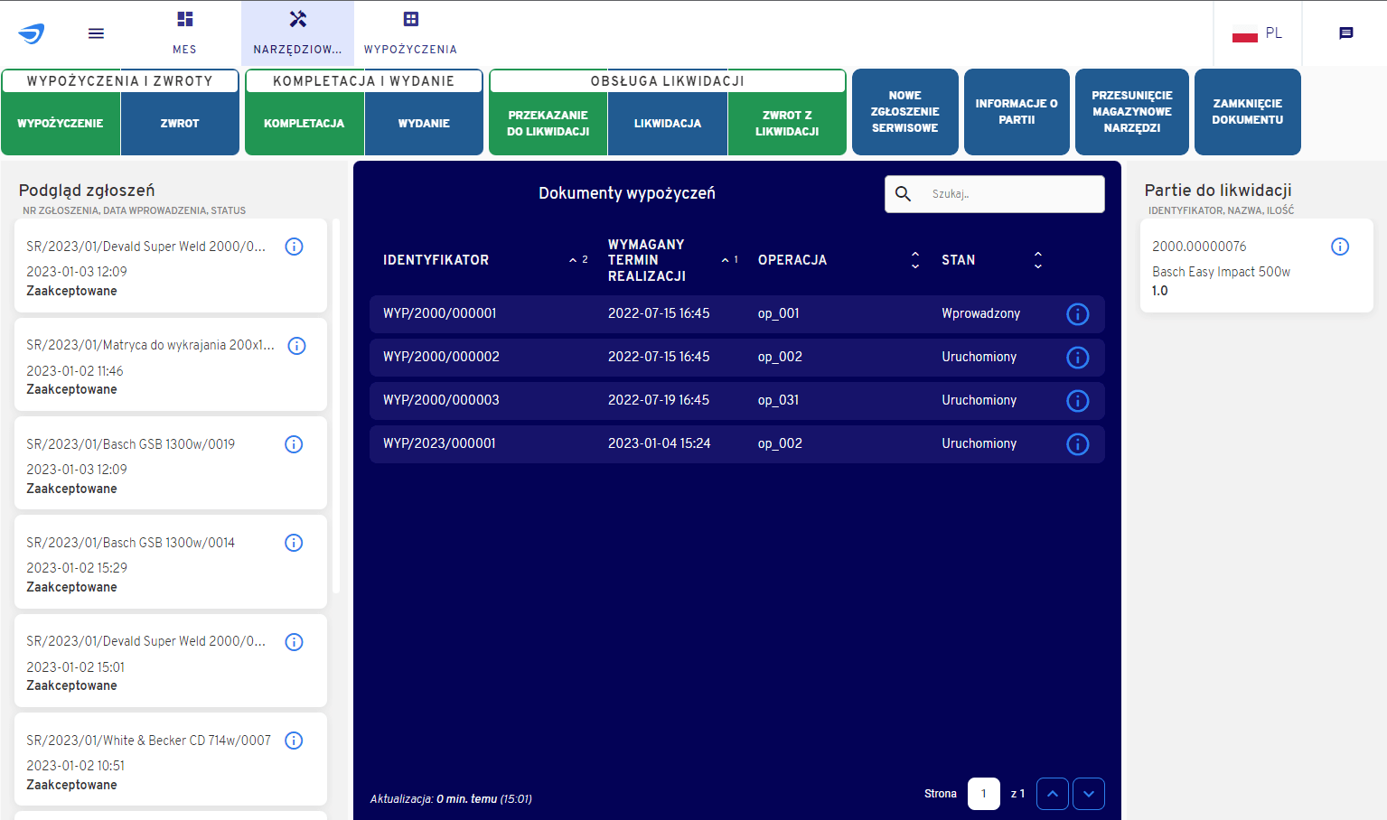 XPRIMER.TCS – precise toolroom management - eq system
